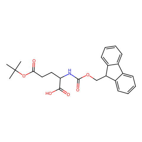 세마글루타이드 중간 물질 Fmoc-Glu ((OtBu) -OH CAS 71989-18-9 HPLC 99.5+